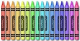 Rainbow Crayola Crayons (in Clipart)