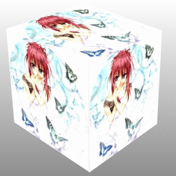 3D CUBE--ANIME (in Clipart)