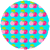 cute kawaii button (in Stickers)
